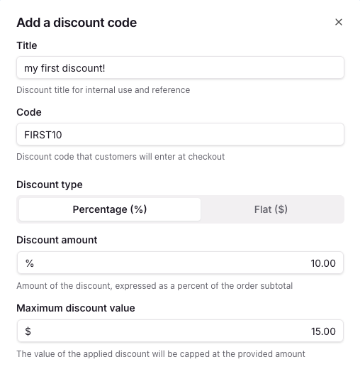 Discount Codes | Hotplate, Help!