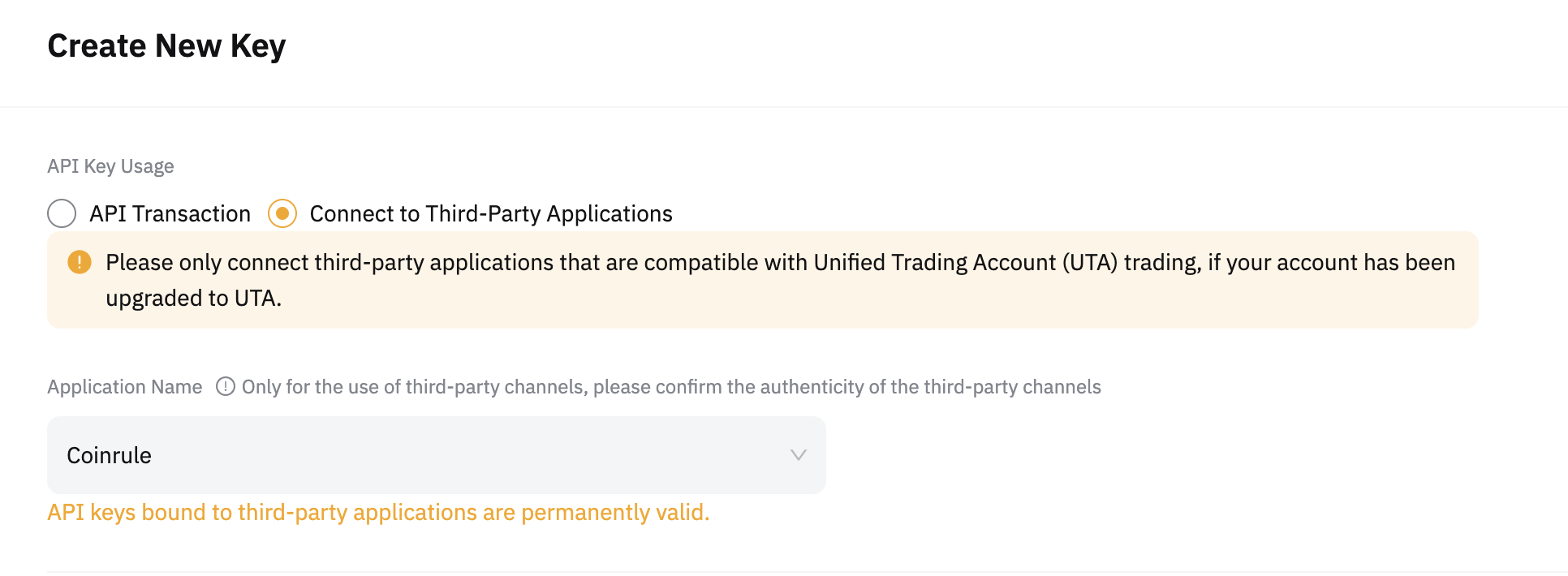 Bybit Spot & Futures API Setup | Coinrule Help Center